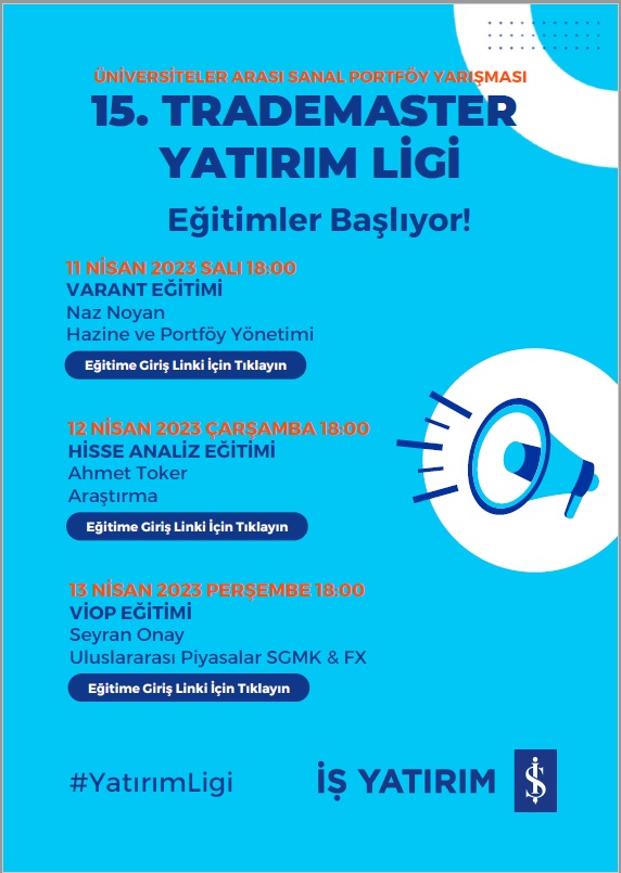 İş Yatırım 15. TradeMaster Yatırım Ligi | YTÜ İktisat Bölümü